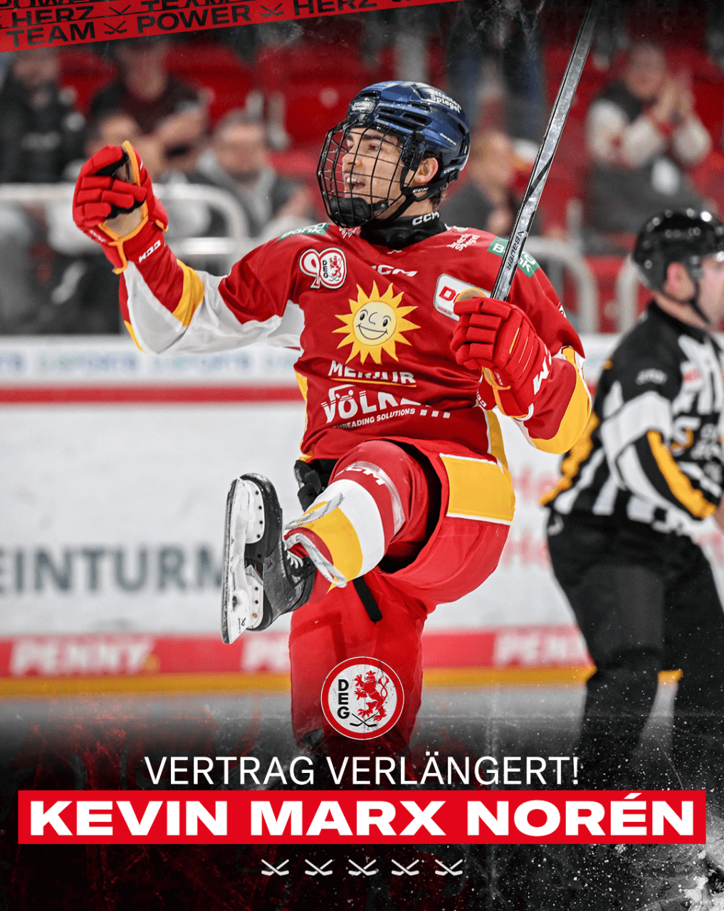 DEG verpflichtet Kevin Marx Norén fest • Düsseldorfer EG